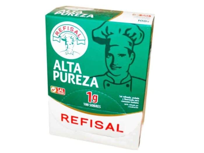 Sal Refisal Caja x 100 Sobres x 1 gr - SoyTendero.com