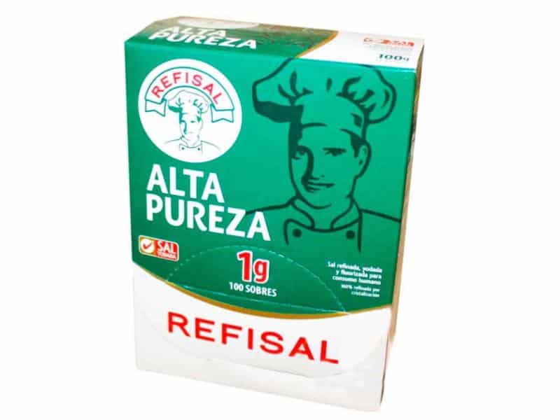 Sal Refisal Caja x 100 Sobres x 1 gr - SoyTendero.com